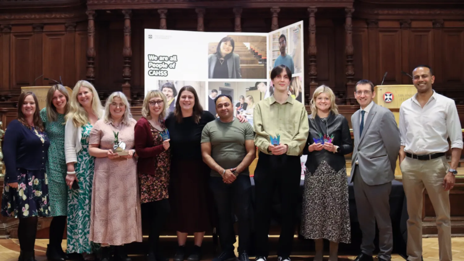 School of Divinity staff win big at the People of CAHSS awards | School ...