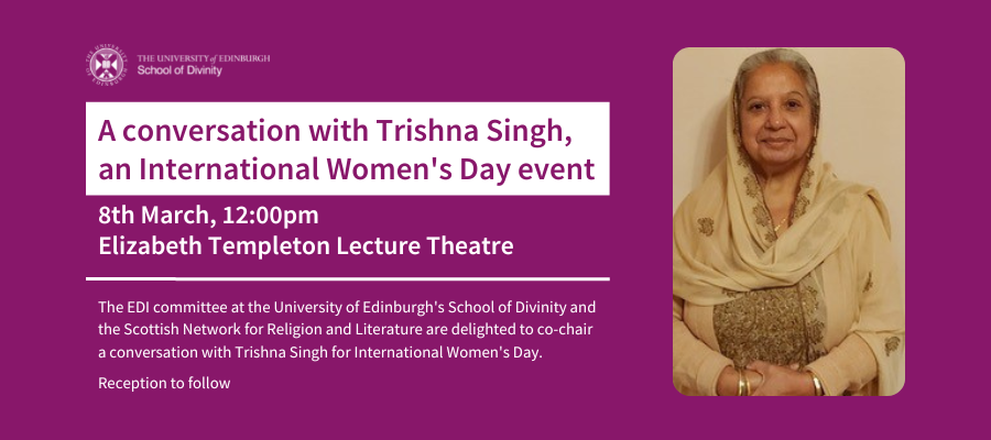 A conversation with Trishna Singh, an International Women's Day event ...